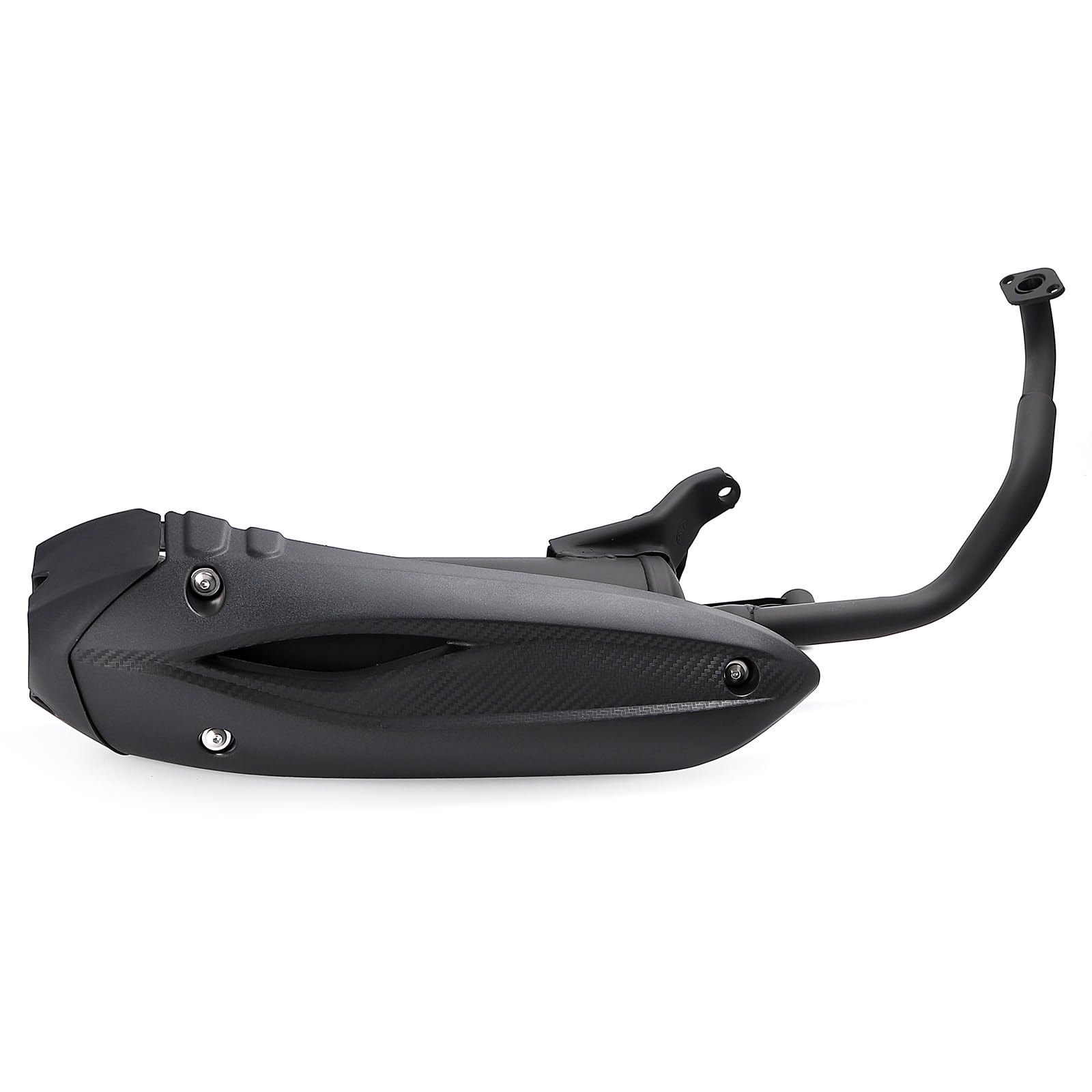 Mokuo Motorcycle Exhaust Assembly in Heavy Iron Material Compatible ...