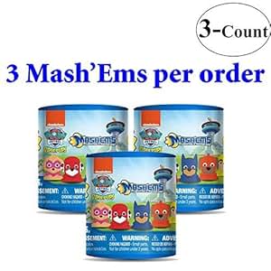 Amazon.com: Paw Patrol Nickelodeon SUPER PUPS Mash'Ems (choices may ...