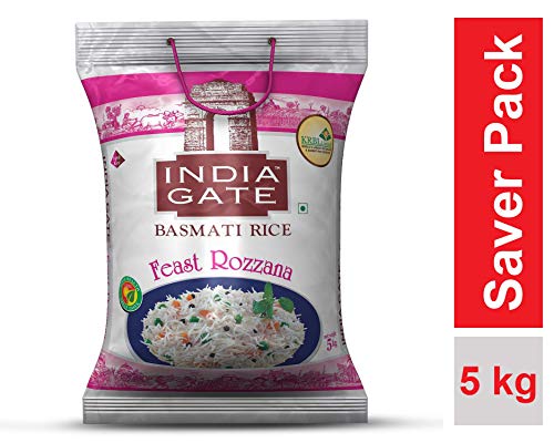 India Gate Basmati Rice, Rozana, 5kg | Deals Emporia