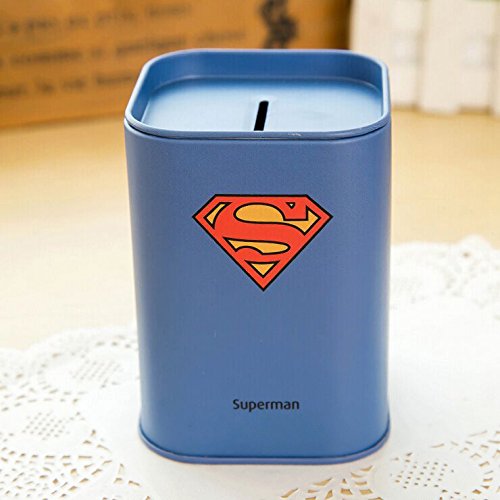 Buy AYAAN GLOBAL MART SUPERMAN PIGGY BANK BLUE Online at Low Prices in ...