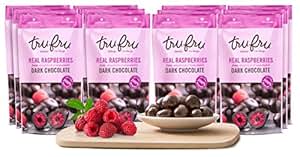 Amazon.com : Tru Fru Dark Chocolate Dipped Freeze-Dried Fruit, 12-Pack ...