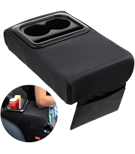 Universal Backseat Storage Universal Car Rear Seat Armrest Console With ...