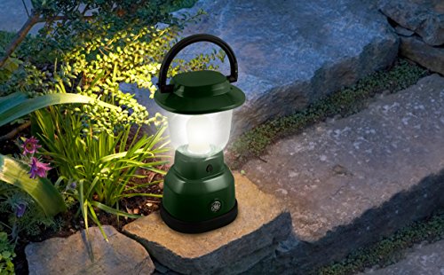 GE 4D Enbrighten Lantern, 350 Lumens, 180 Hrs Battery Life, Red, 11012 ...