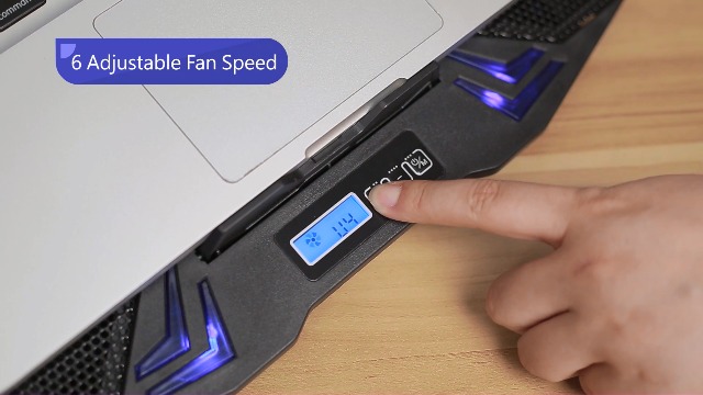 Mua TopMate C5 12-15.6 inch Gaming Laptop Cooler Cooling Pad, 5 Quiet ...