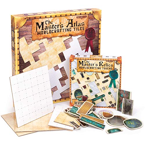 Stratagem The Master's Grid Tiles-Reversible Dry Wet Erase Battle Map ...