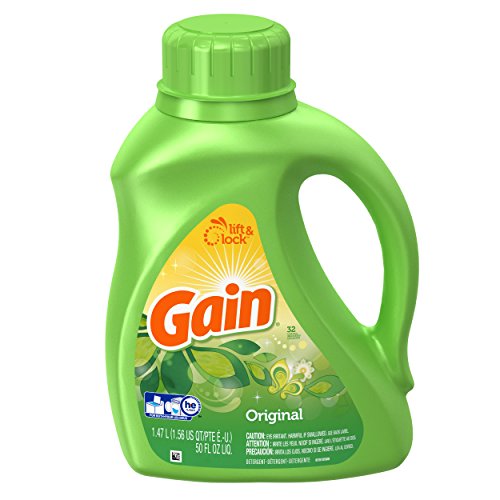 Gain Liquid Laundry Detergent, Original Scent, 1.47 L (32 loads ...