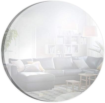 Amazon.com: Round Mirror Centerpiece for Wedding Decorations & Dining ...