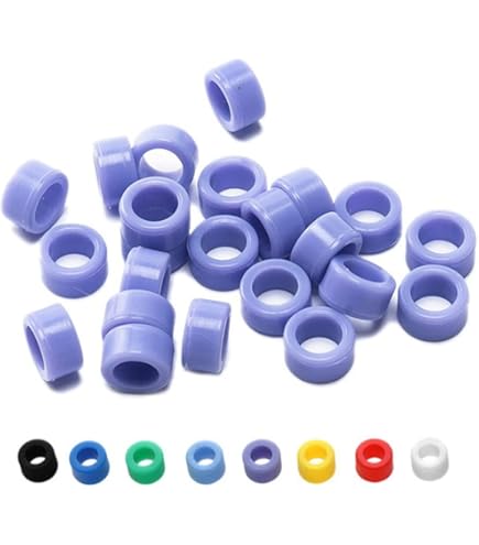 Dental Instrument Bands 100pc Dental Color Coding Rings (Black ...
