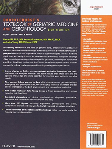 Brocklehurst's Textbook of Geriatric Medicine and Gerontology, 8e