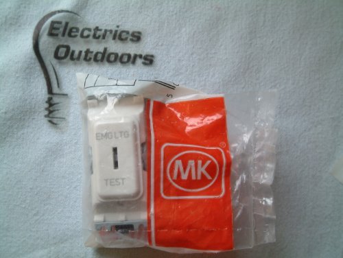 Buy MK GRID PLUS 20 AMP DOUBLE POLE 1 WAY SWITCH EMERGENCY SECURITY KEY ...
