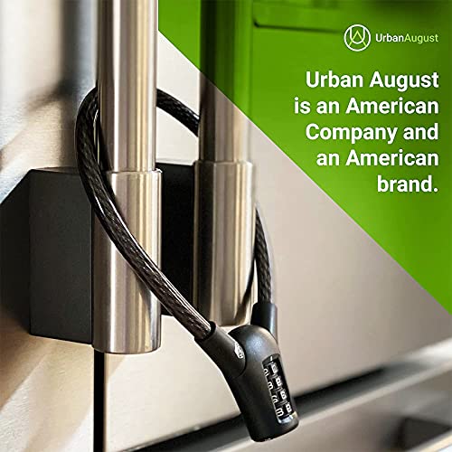 Urban August Fridge MAX Cable Lock: Multi-Functional Cable Combination ...