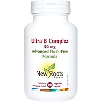 New Roots Herbal - Ultra B Complex 50 mg - 180 Capsules - B-Complex Vitamin for Men and Women ...