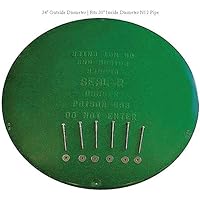 36" Seal-R Septic Tank Cover | Plastic Cover | Septic Tank Riser Cover ...