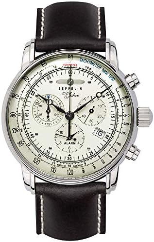 Zeppelin Watch 100 Years Chronograph Alarm Light Sheet 8680 price in ...