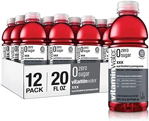 Macouba Vitamin Water ZERO Sugar - XXX Acai-Blueberry-Pomegranate | 20 ...