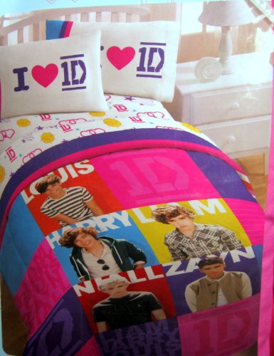 One Direction Twin Comforter And Sheet Set on Galleon Philippines