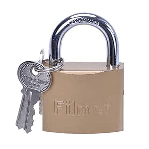 Candado Mediano con 3 Llaves: Amazon.es: Bricolaje y herramientas