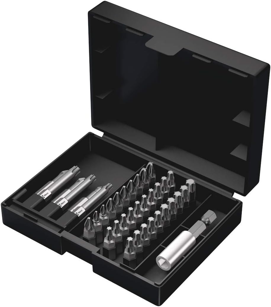 Wera Bit-Safe Classic 10 05057910001 Assorted Bits Set of 37: Amazon.co ...