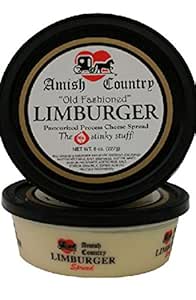AMISH CHEESE Spread Limburger, 8 Ounce (Pack of 12): Amazon.com ...