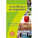 Amazon.com: Everything's an Argument with 2016 MLA Update (9781319085759): Andrea A. Lunsford ...