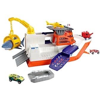 Matchbox Mission: Marine Rescue Shark Ship - Epic Kids Toys