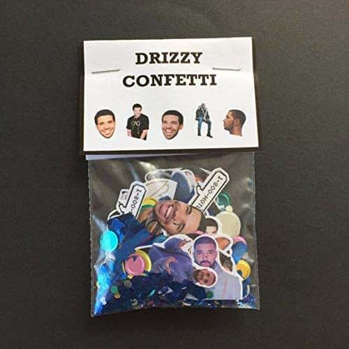 Amazon.com: Drizzy Party Confetti: Handmade