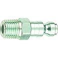 Tru-Flate 12-125 1/4" T Design x 1/4" MNPT Steel Plug - Quick Connect Hose Fittings - Amazon.com