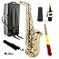 Amazon.com: Etude EAS-100 Student Alto Saxophone Lacquer: Musical ...