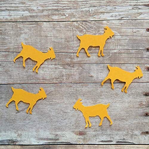Amazon.com: Goat Confetti, Goat Decorations, Animal Party Supplies ...