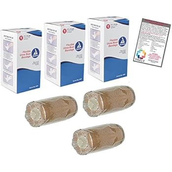 Amazon.com: 4" Unna Boot Bandage with Zinc Oxide + Self Adhesive Wrap ...