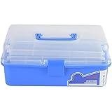 Amazon.com: MicroMall 3 Layers 30 Compartments Plastic Stackable Clear ...