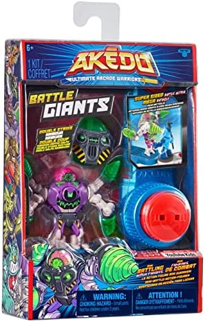 Akedo 14287 Ultimate Arcade Warriors Giants Mini Battling Action ...