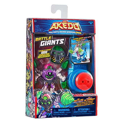 Akedo 14287 Ultimate Arcade Warriors Giants Mini Battling Action ...