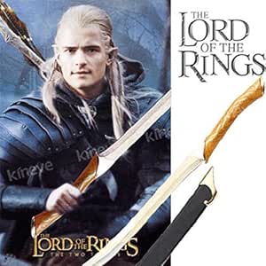 S0164 Movie Lord of the Rings Legolas Elf Pole Twin Swords Fighting ...