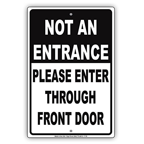 Compare price to please use front door sign | TragerLaw.biz