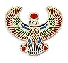 Pinsanity Egyptian Horus Falcon Enamel Lapel Pin in Kuwait | Whizz ...