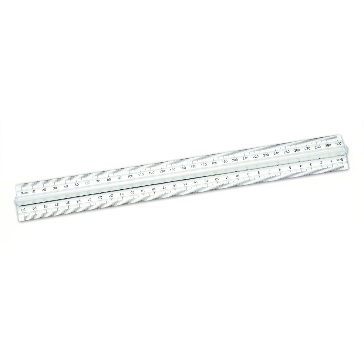 Classmaster FGR10 Finger grip Rulers, 30 cm, metric/metric (Pack of 10 ...