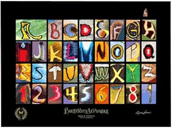 Butterfly Alphabet poster: Amazon.co.uk: Welcome