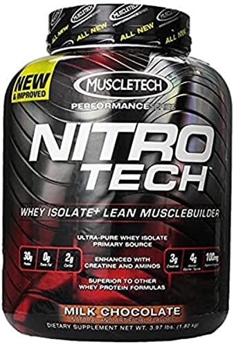 Muscletech Performance Series Milk Chocolate Flavor, 3.97 Lbs, NITRO ...