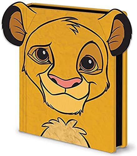 Disney The Lion King (Simba) Furry A5 Premium Notebook, yellow price in ...