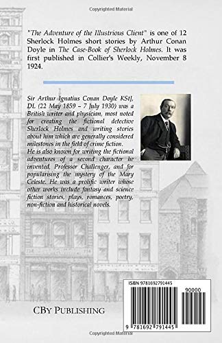 The Adventure of the Illustrious Client: With original illustrations, a ...