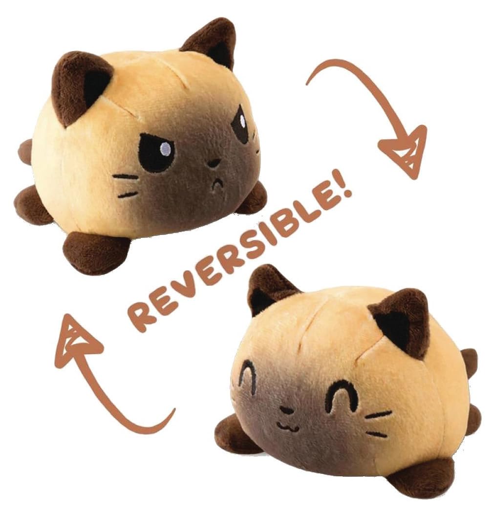 Mua TeeTurtle - The Original Reversible Cat Plushie - Siamese - Cute ...