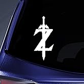 Amazon.com: Bargain Max Decals Zelda Sword Z Decal Notebook Car Laptop ...