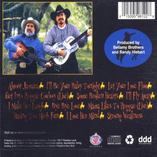 Disco de Bellamy Brothers: «Reggae Cowboys»
