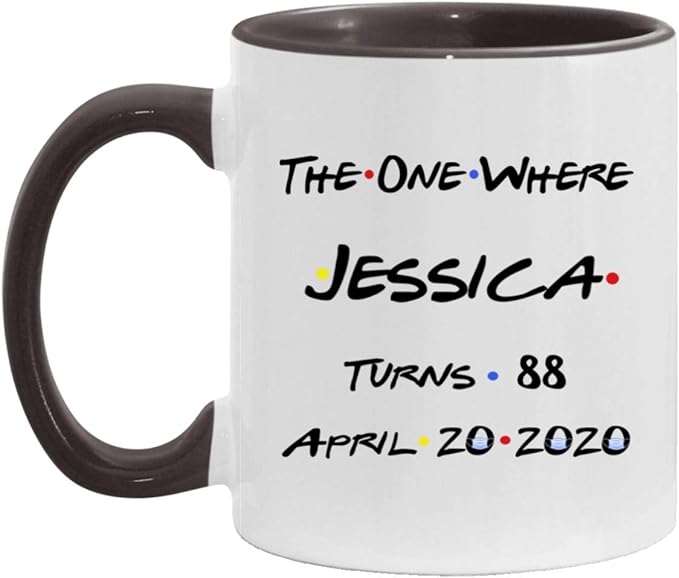 Amazon Personalized 88th Birthday Accent Mug The One Where I amazon-personalized-88th-birthday-accent-mug-the-one-where-i