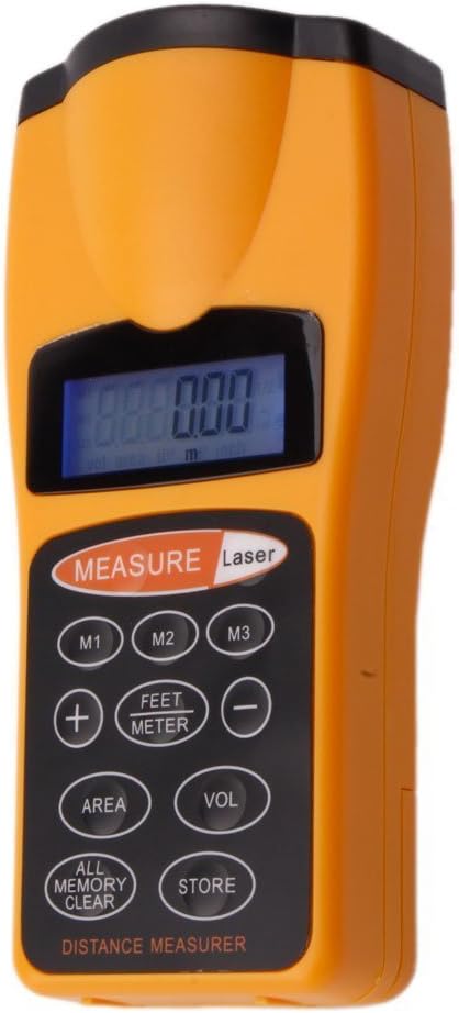 Generic Ultrasonic Distance Measurer with Laser Pointer, Digital ...
