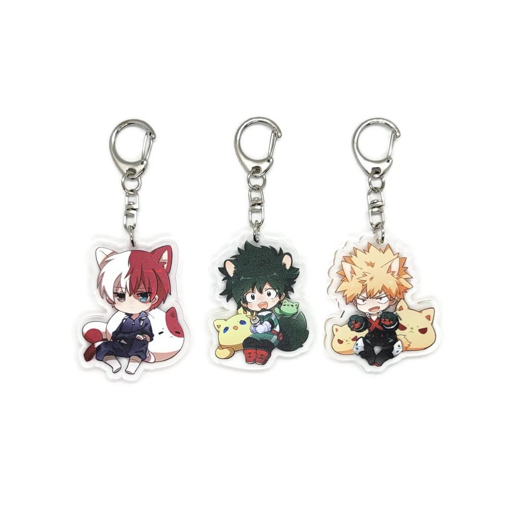 Mua EBTY DREAMS Inc. - Set of 3 Hero Academia Acrylic Keychain Izuku ...
