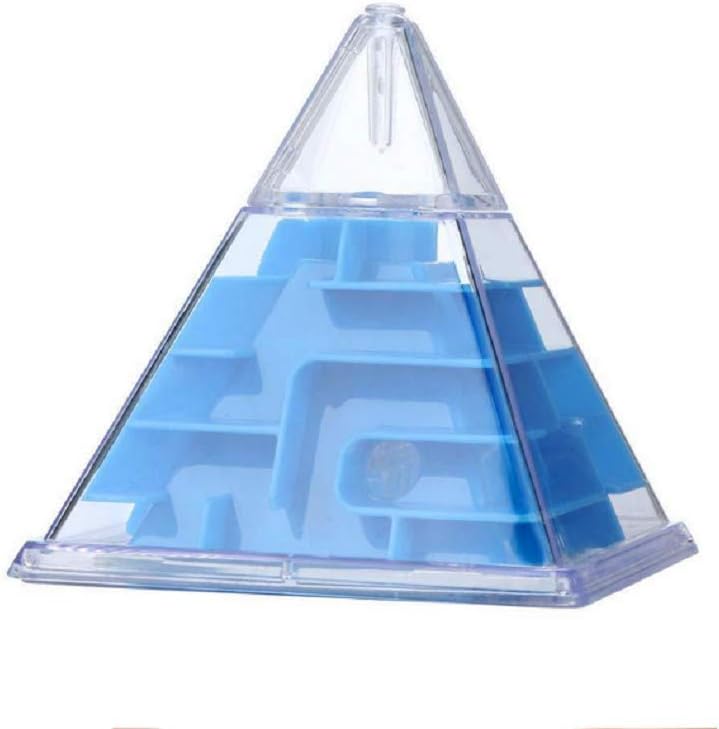 Uhat® Pyramid Maze Ball Children 3D Magic Puzzle Toy for kids Adults ...