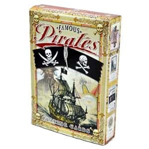 Amazon.com: Famous Pirates Playing Cards - Deck of 54 Cards: Sports ...