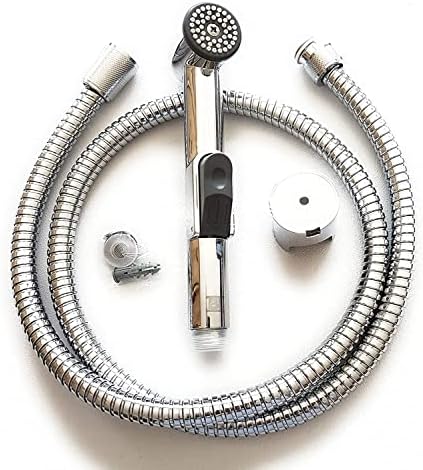 سعر Toilet Shattaf Set Chrome with Flexible Hose Pipe 120cm فى مصر ...